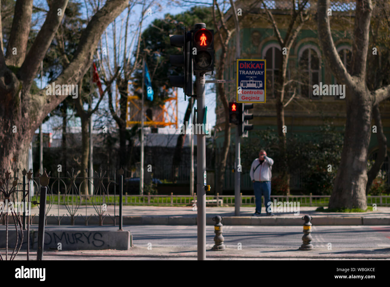 Pedestrian light controlled crossing hi-res stock photography and ...