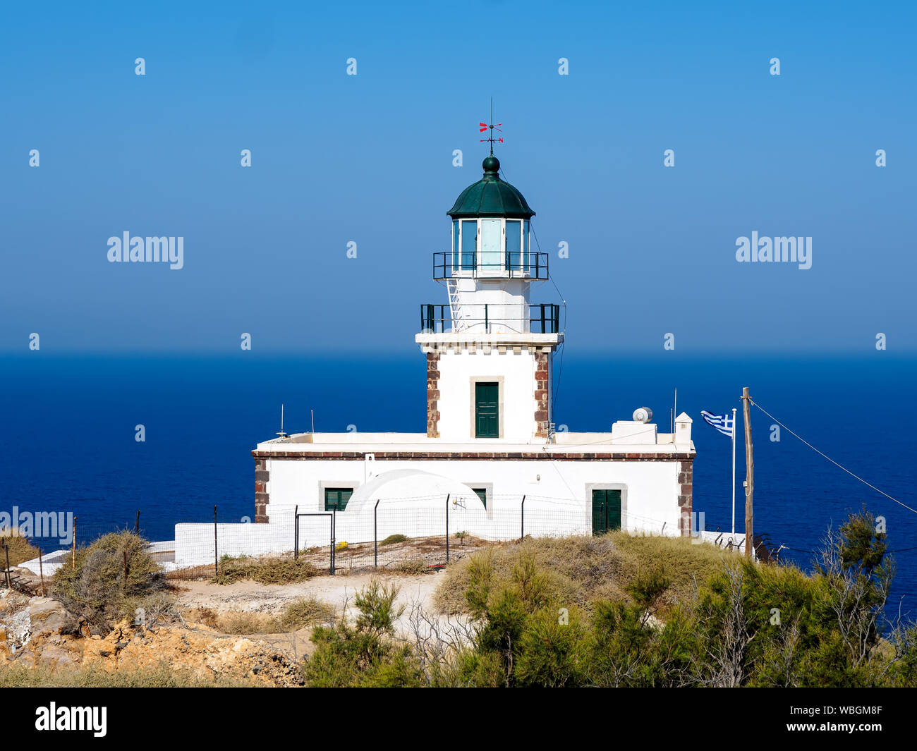 Faros santorini hi-res stock photography and images - Alamy