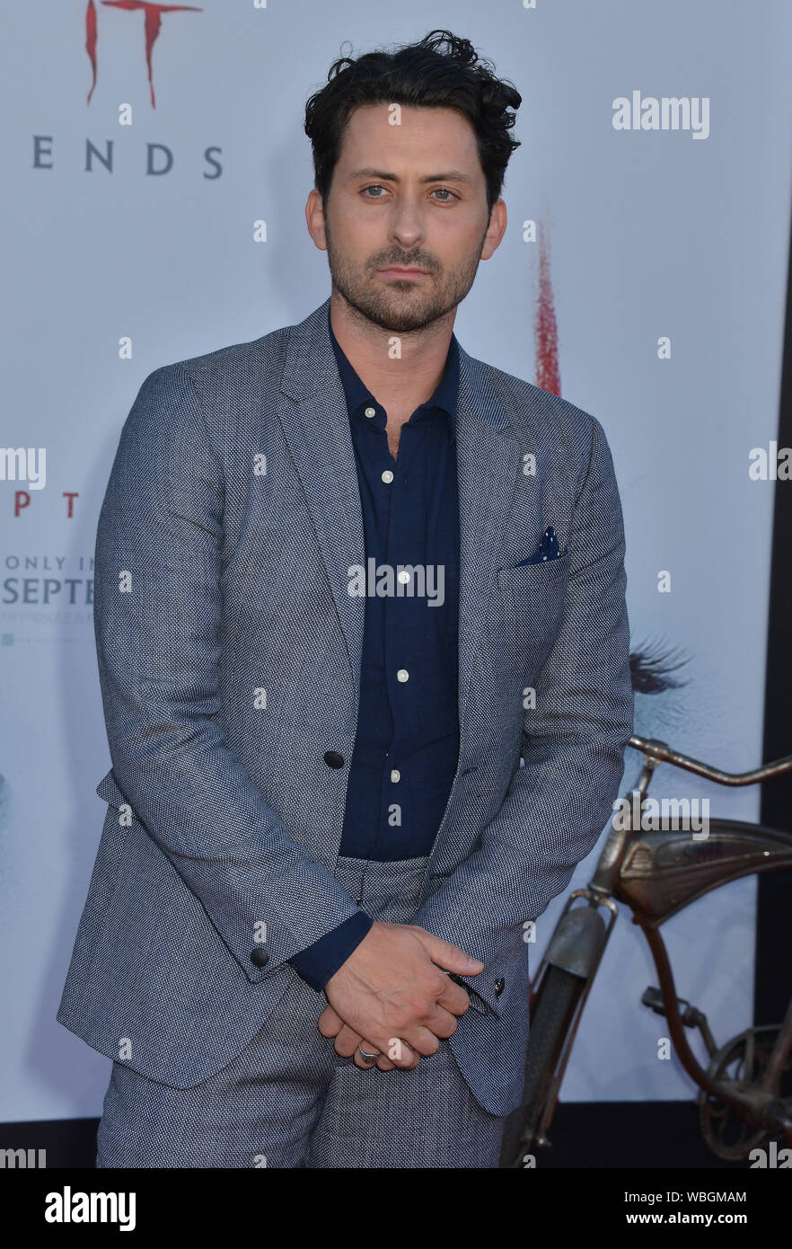 Los Angeles, USA. 26th Aug, 2019. Andy Bean attends the Premiere of ...