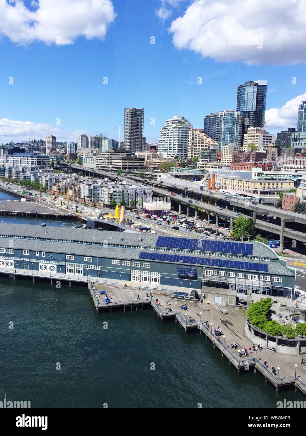 Seattle great wheel hi-res stock photography and images - Alamy