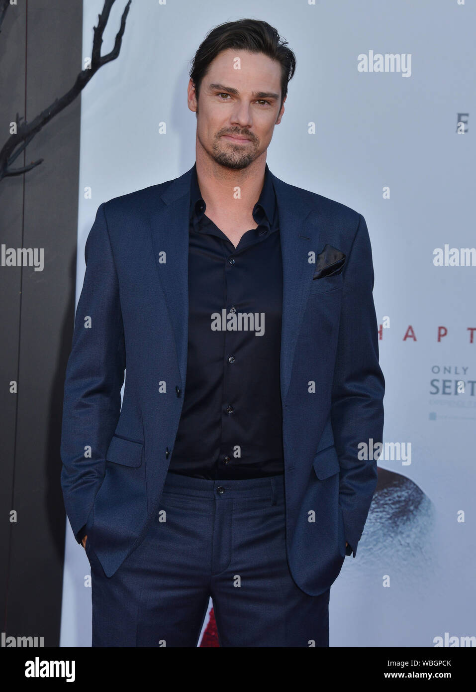 Los Angeles, USA. 26th Aug, 2019. Jay Ryan attends the Premiere of ...