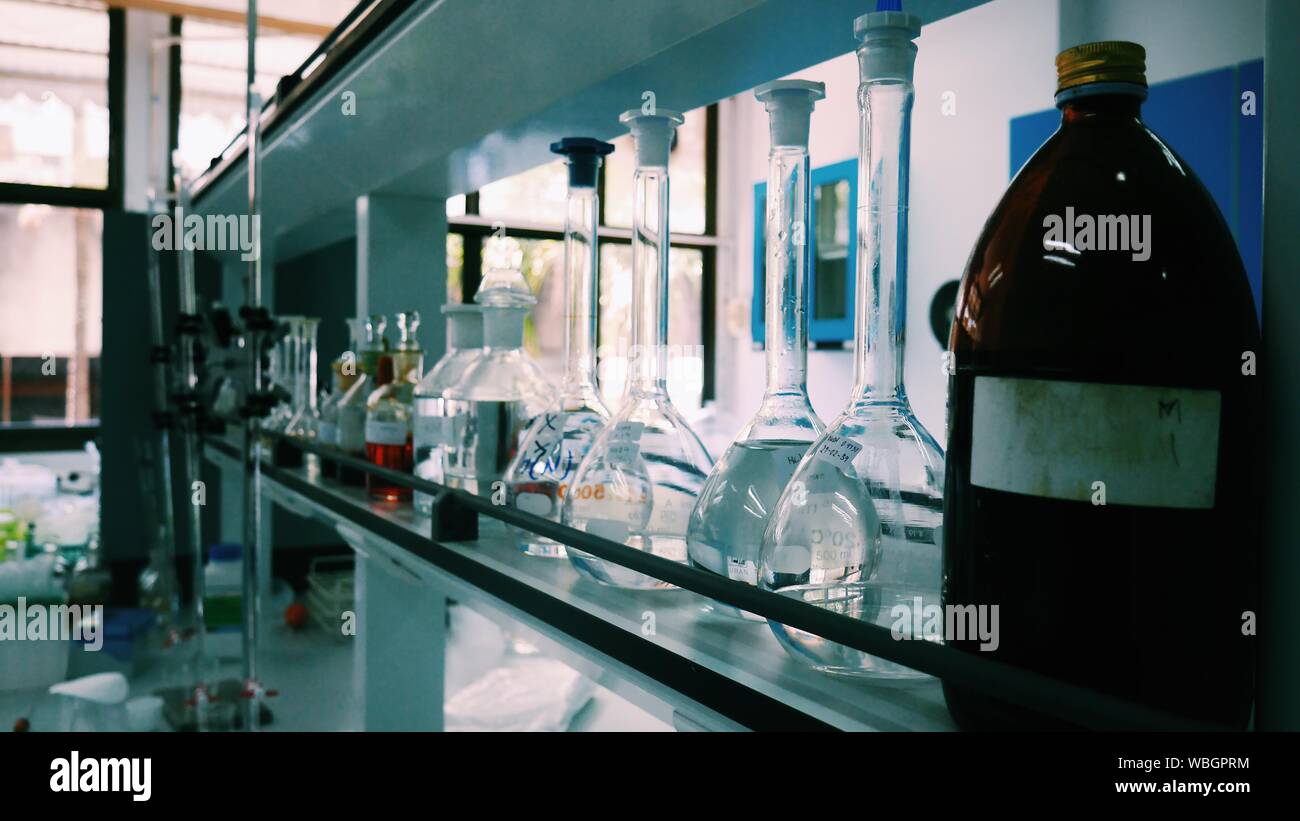 Chemical Bottles High Resolution Stock Photography and Images - Alamy