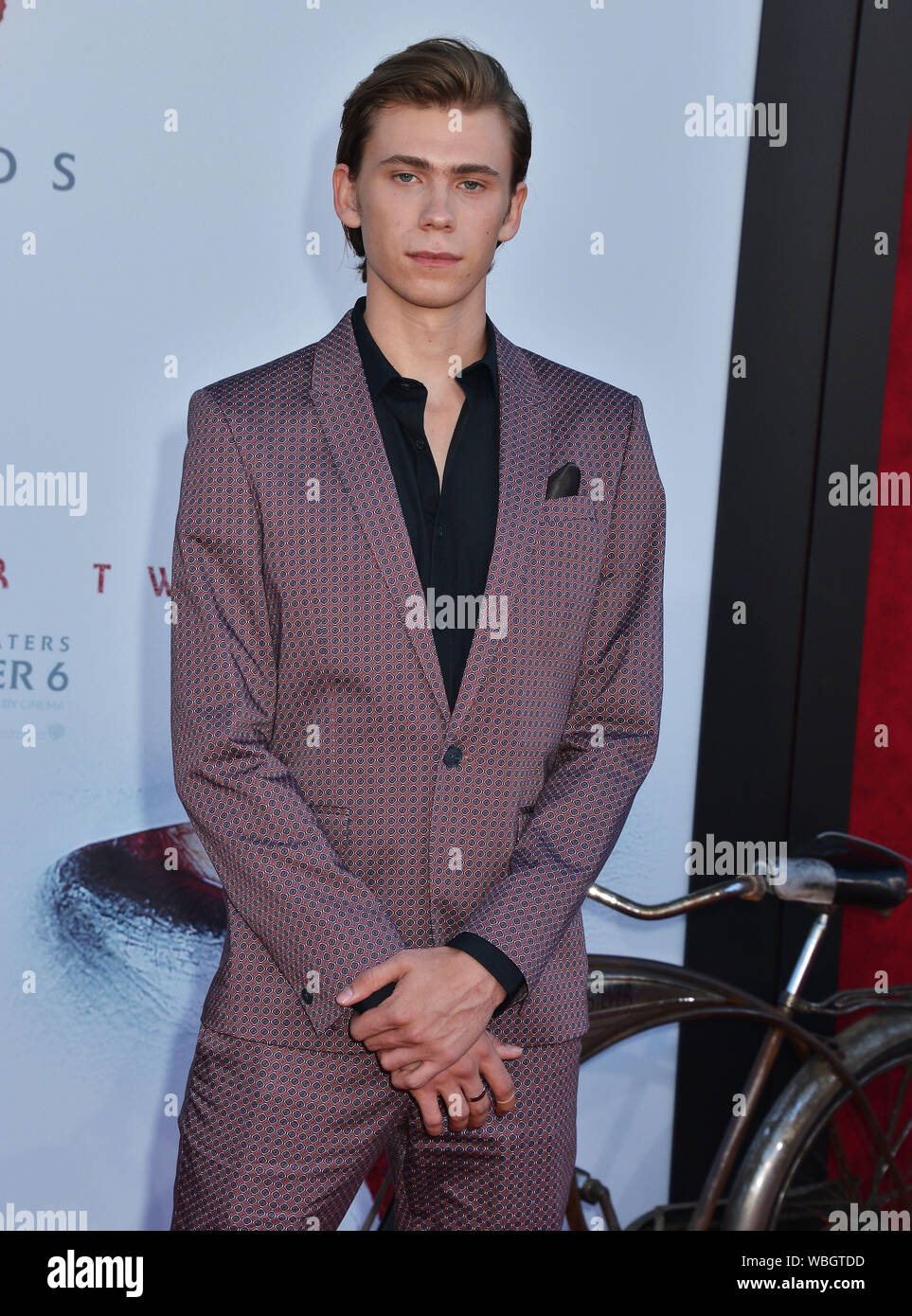 Los Angeles, USA. 26th Aug, 2019. Owen Teague attends the Premiere of ...