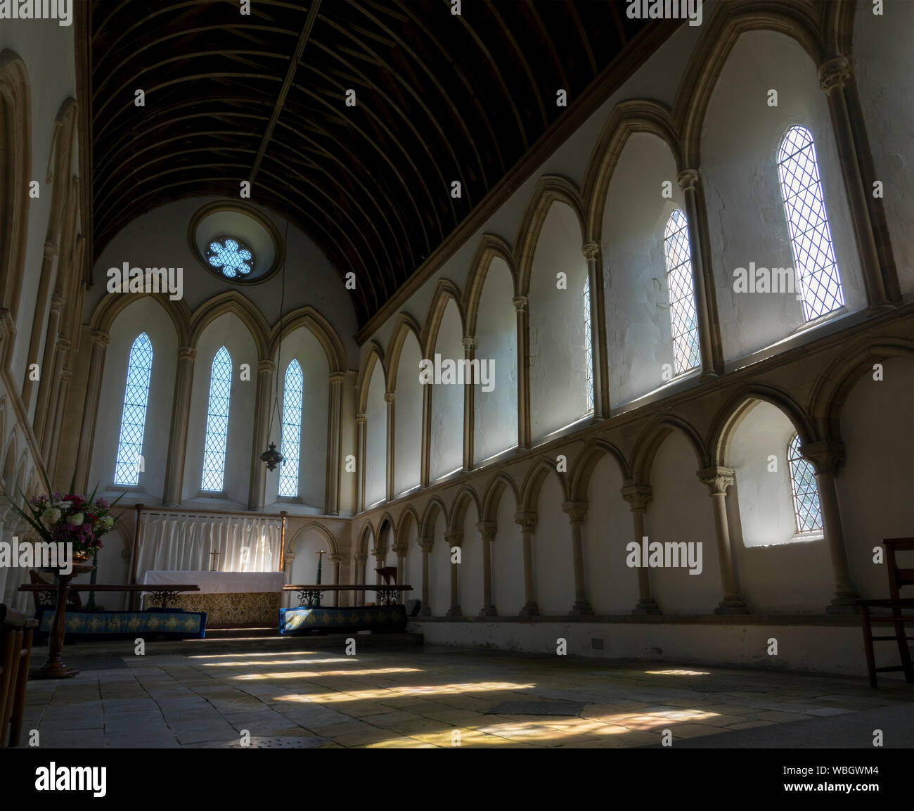 Burgh Church Chancel Stock Photo - Alamy