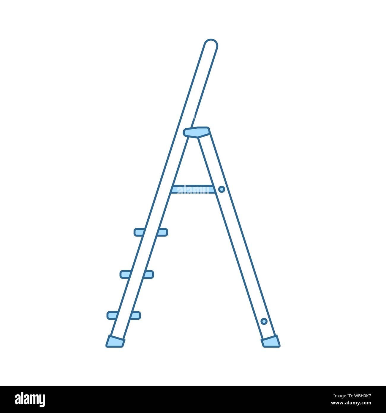 Very long stairway Stock Vector Images - Alamy