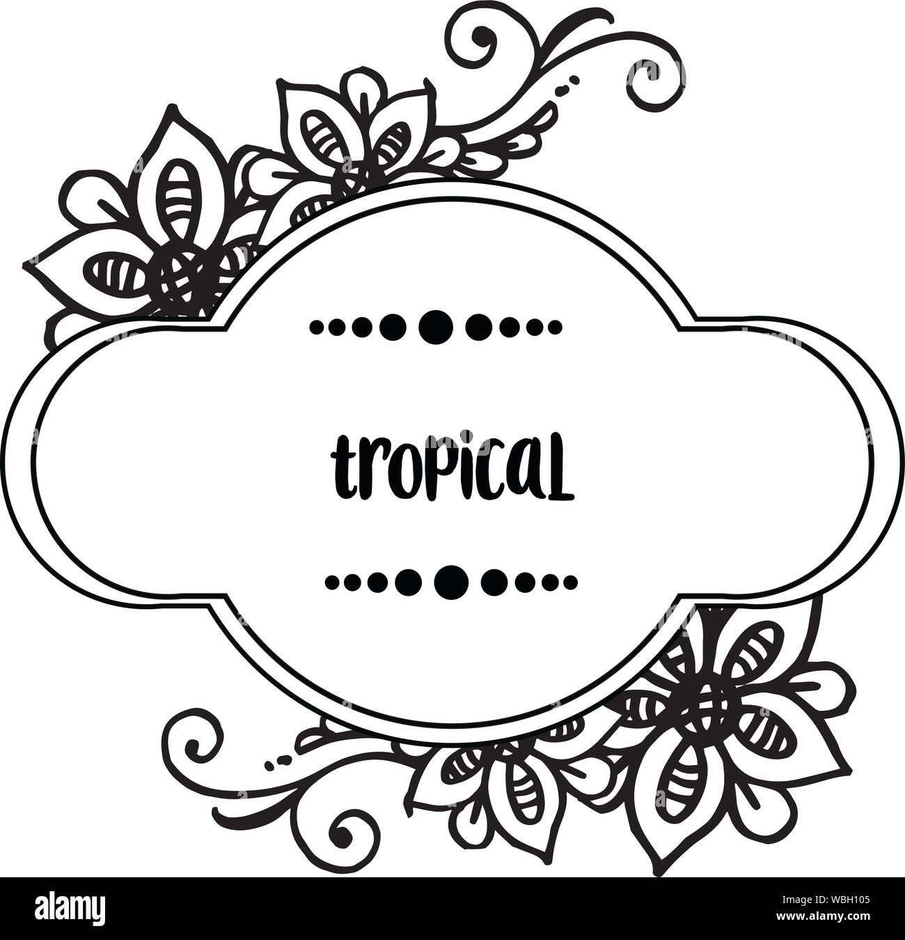 Crowd purple flower frame Stock Vector Images - Alamy