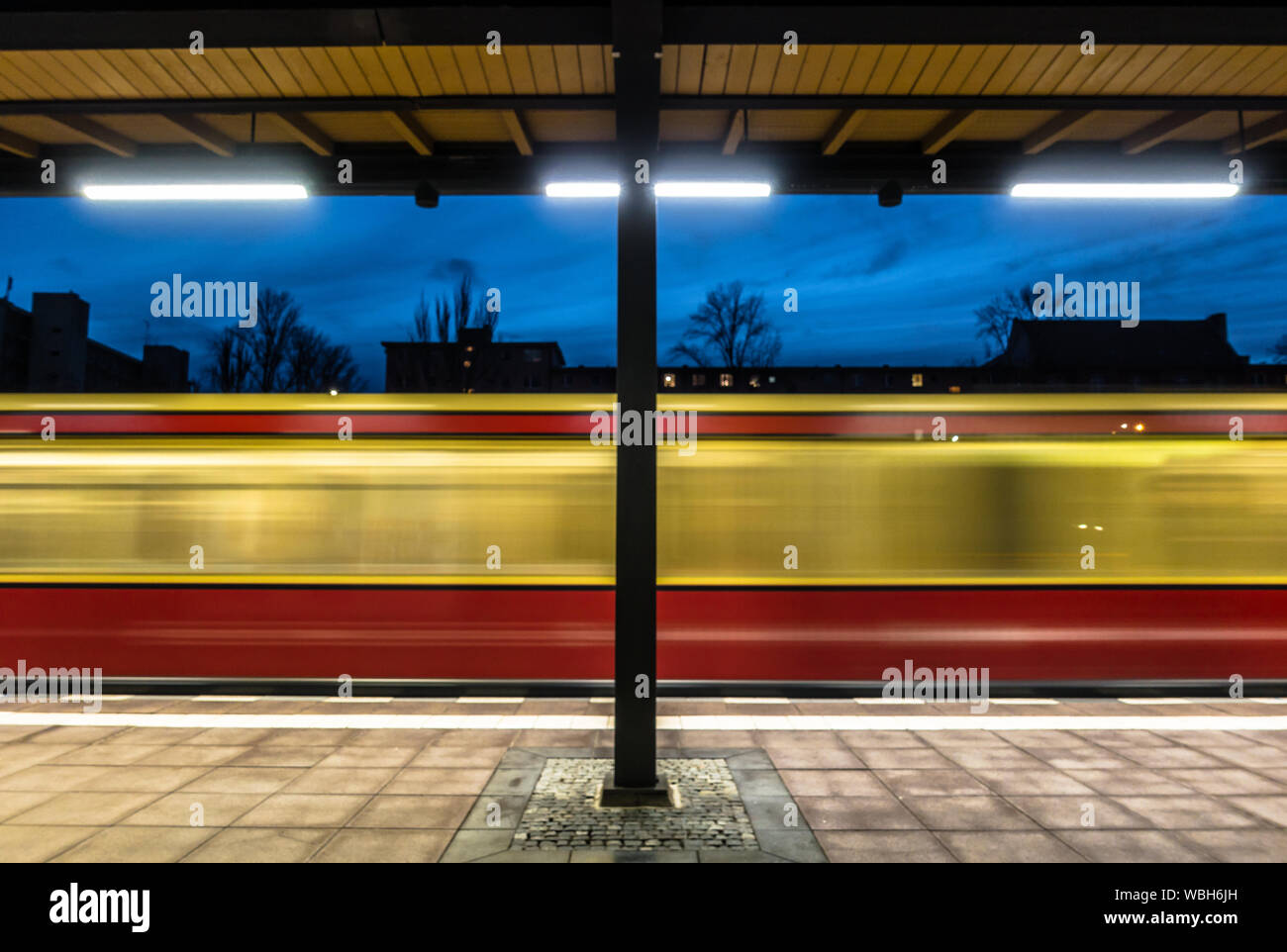 Passing by the platform hi-res stock photography and images - Alamy