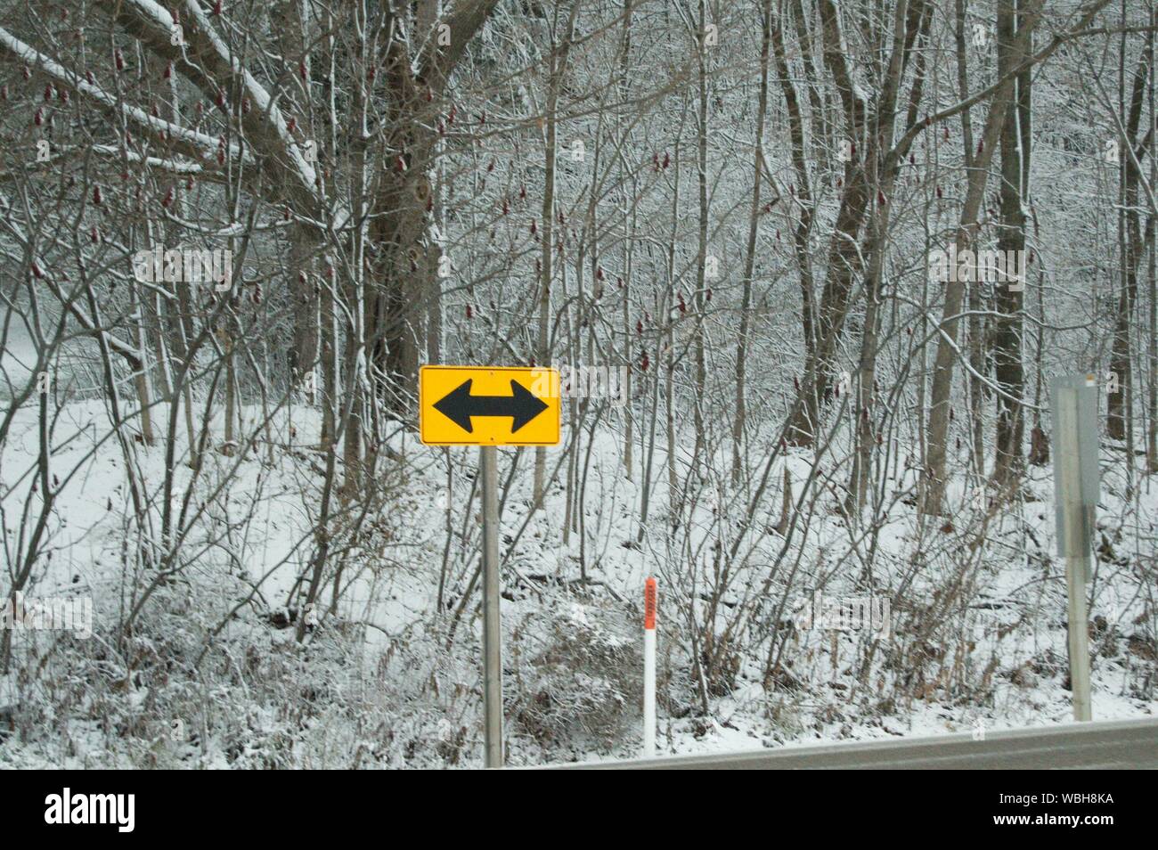 Tree covering sign hi-res stock photography and images - Alamy