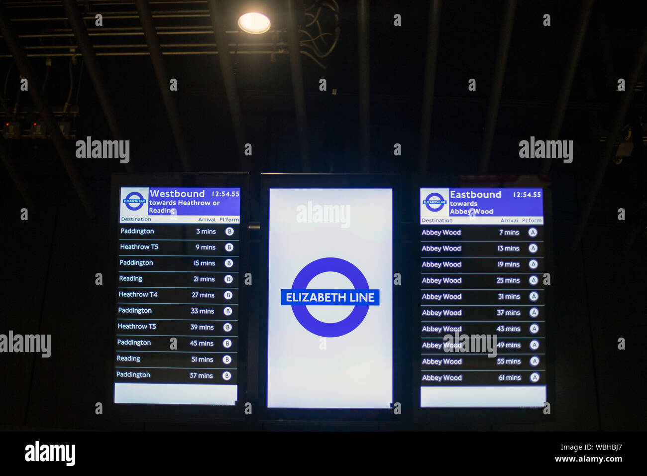 Latest developments in the Crossrail project on the platform of the new ...