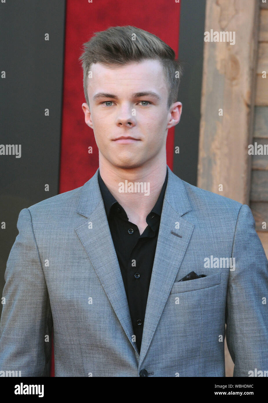 Los Angeles, California, USA 26th August 2019 Actor Nicholas Hamilton ...