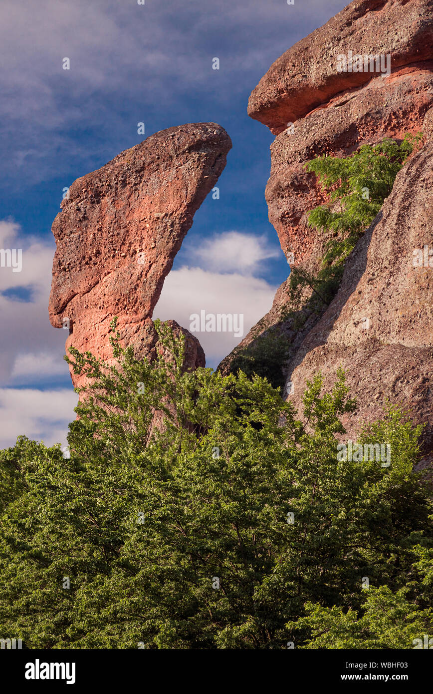 Greatness of nature concept: rock formation of sandstone as an amazing ...