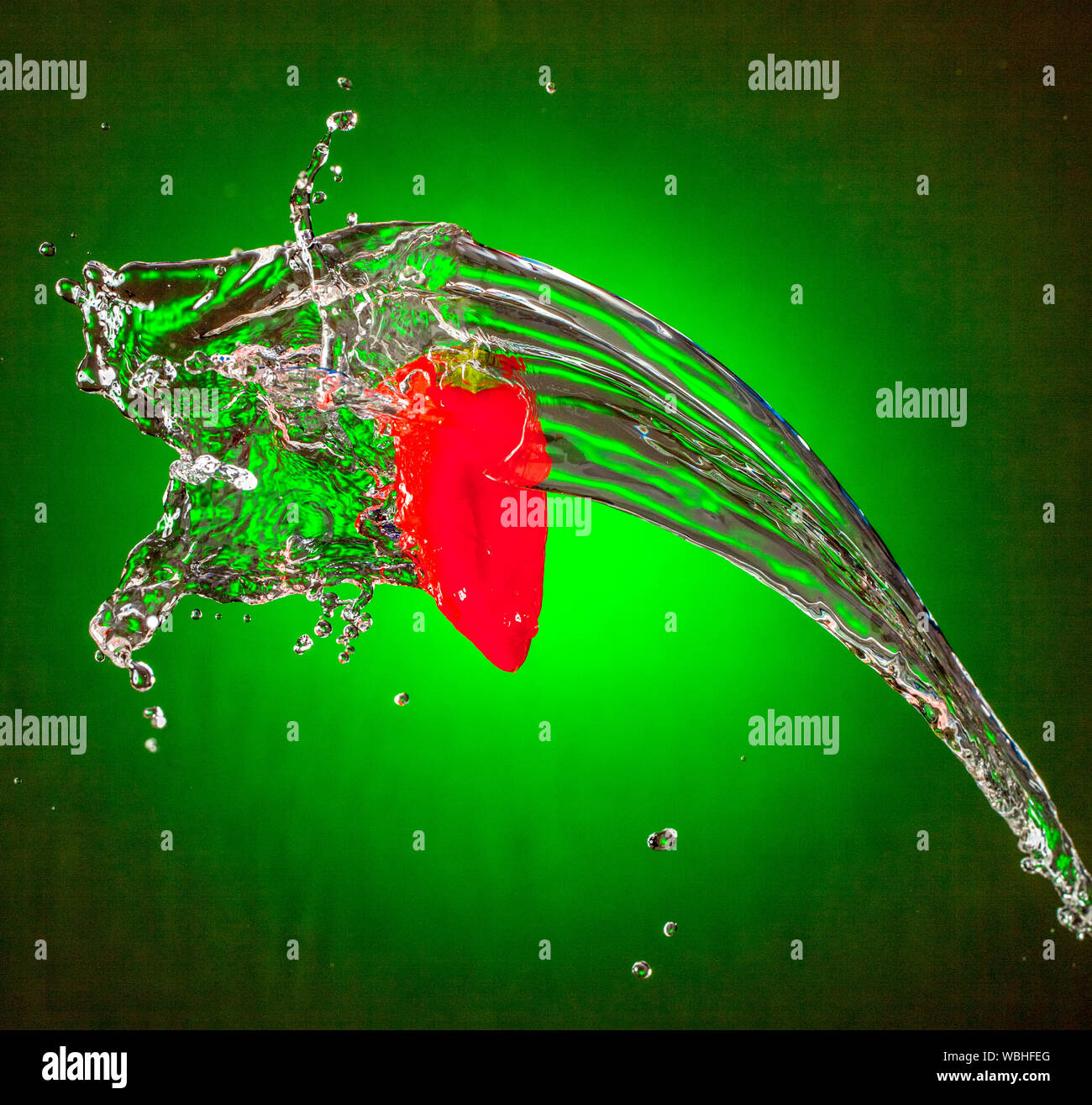 Red color splashes hi-res stock photography and images - Alamy