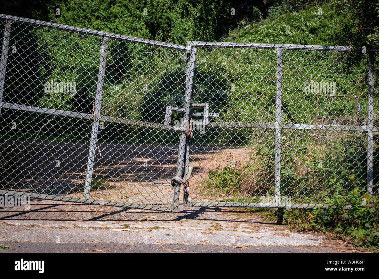 Padlocked Gates High Resolution Stock Photography and Images - Alamy