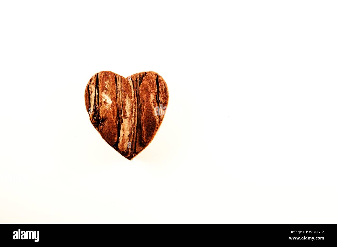 Heart shaped wood hi-res stock photography and images - Alamy
