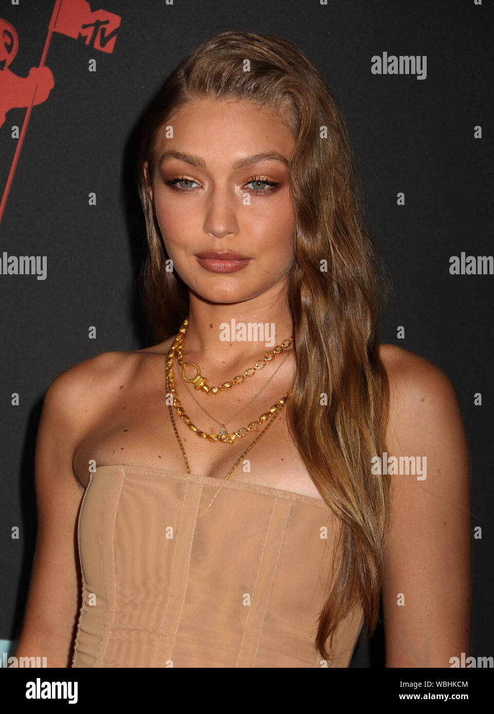 August 26, 2019, Newark, New York, USA: Model GIGI HADID attends the ...