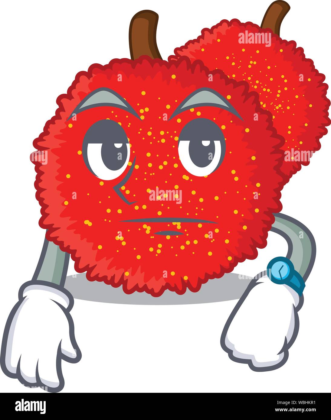 Waiting bayberry isolated with in the cartoon Stock Vector Image & Art ...