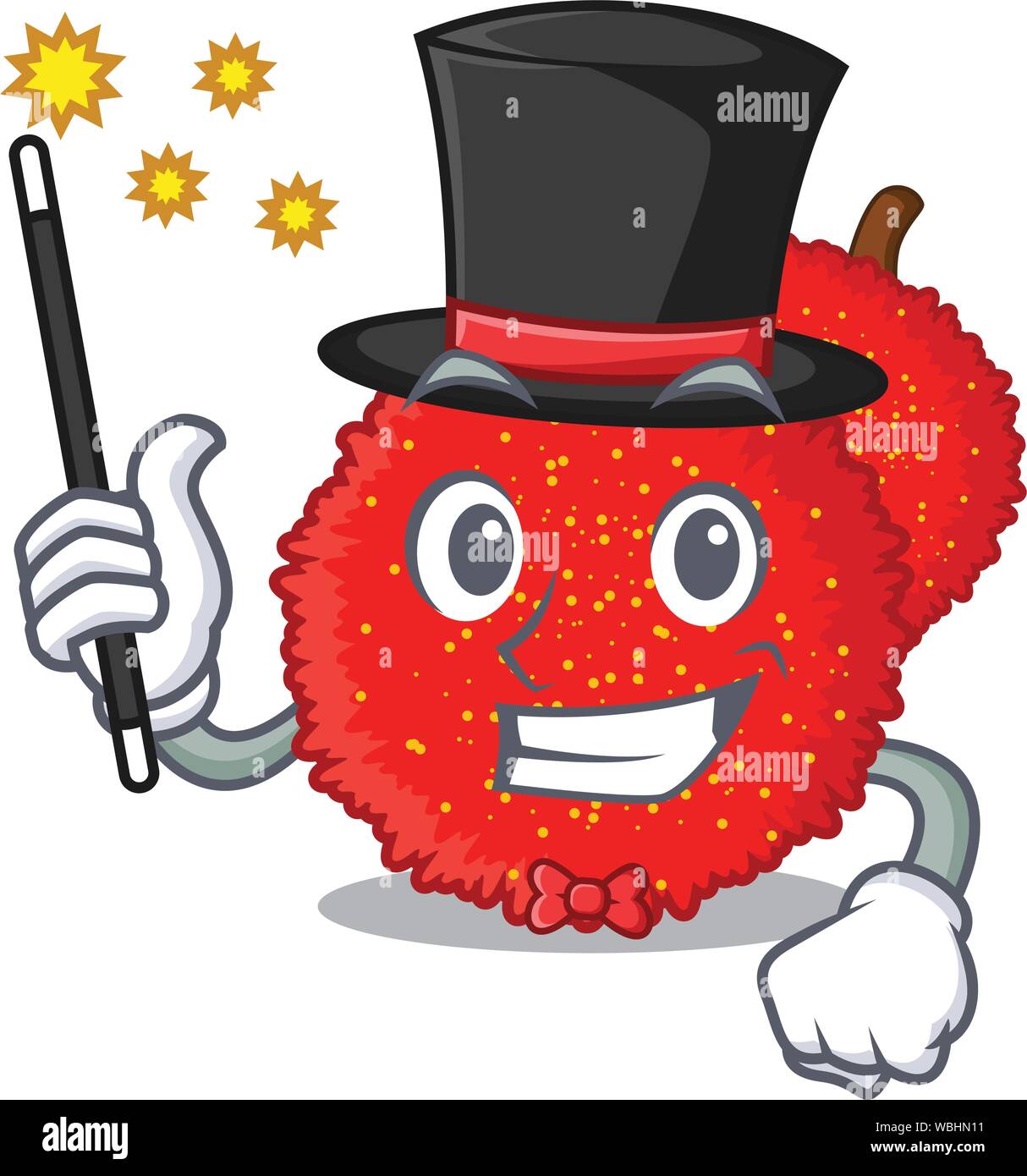 Magician bayberry isolated with in the cartoon Stock Vector Image & Art ...