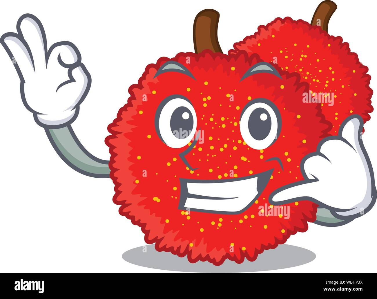 Call me bayberry isolated with in the cartoon Stock Vector Image & Art ...