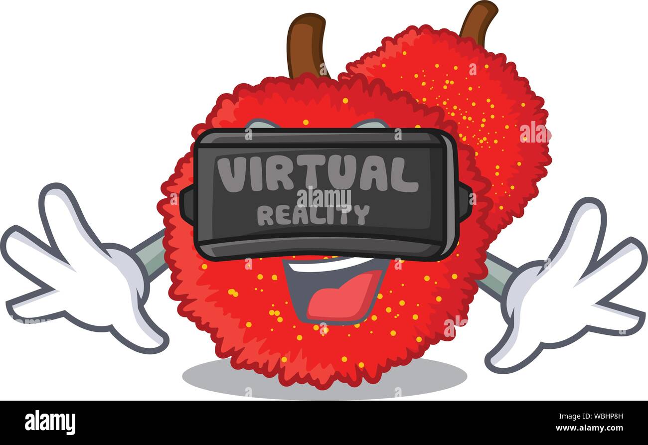 Virtual reality bayberry tea served in cartoon glass Stock Vector Image ...