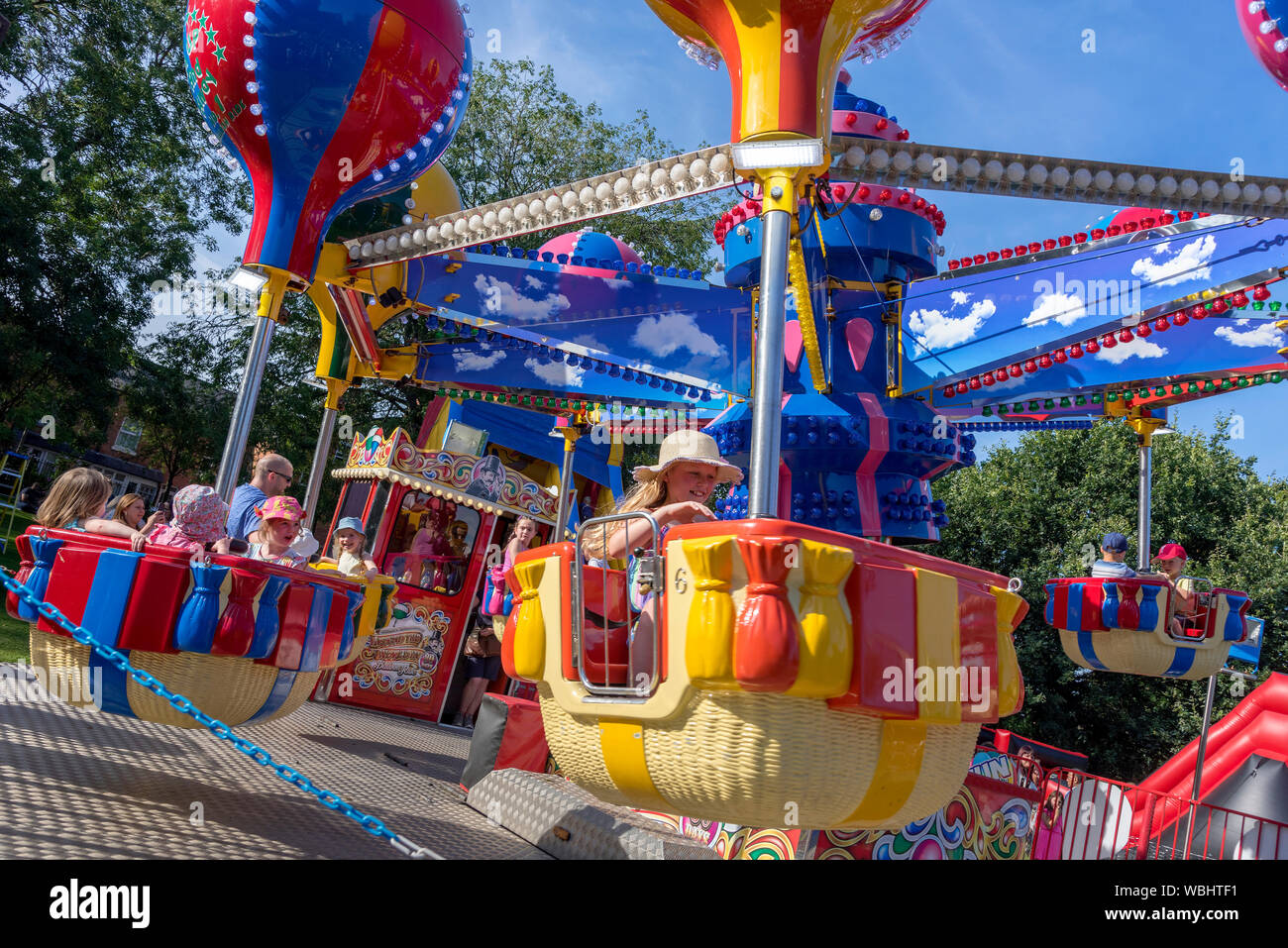 Merrygoround Fairground Ride High Resolution Stock Photography and ...