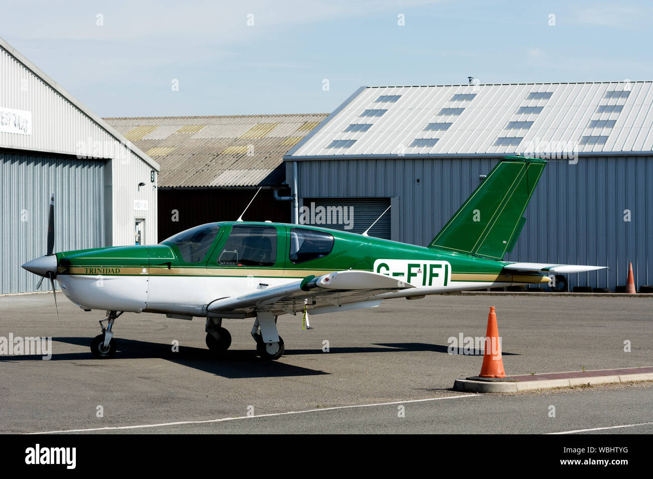 Socata TB20 Trinidad at Turweston Aerodrome, Buckinghamshire, England ...