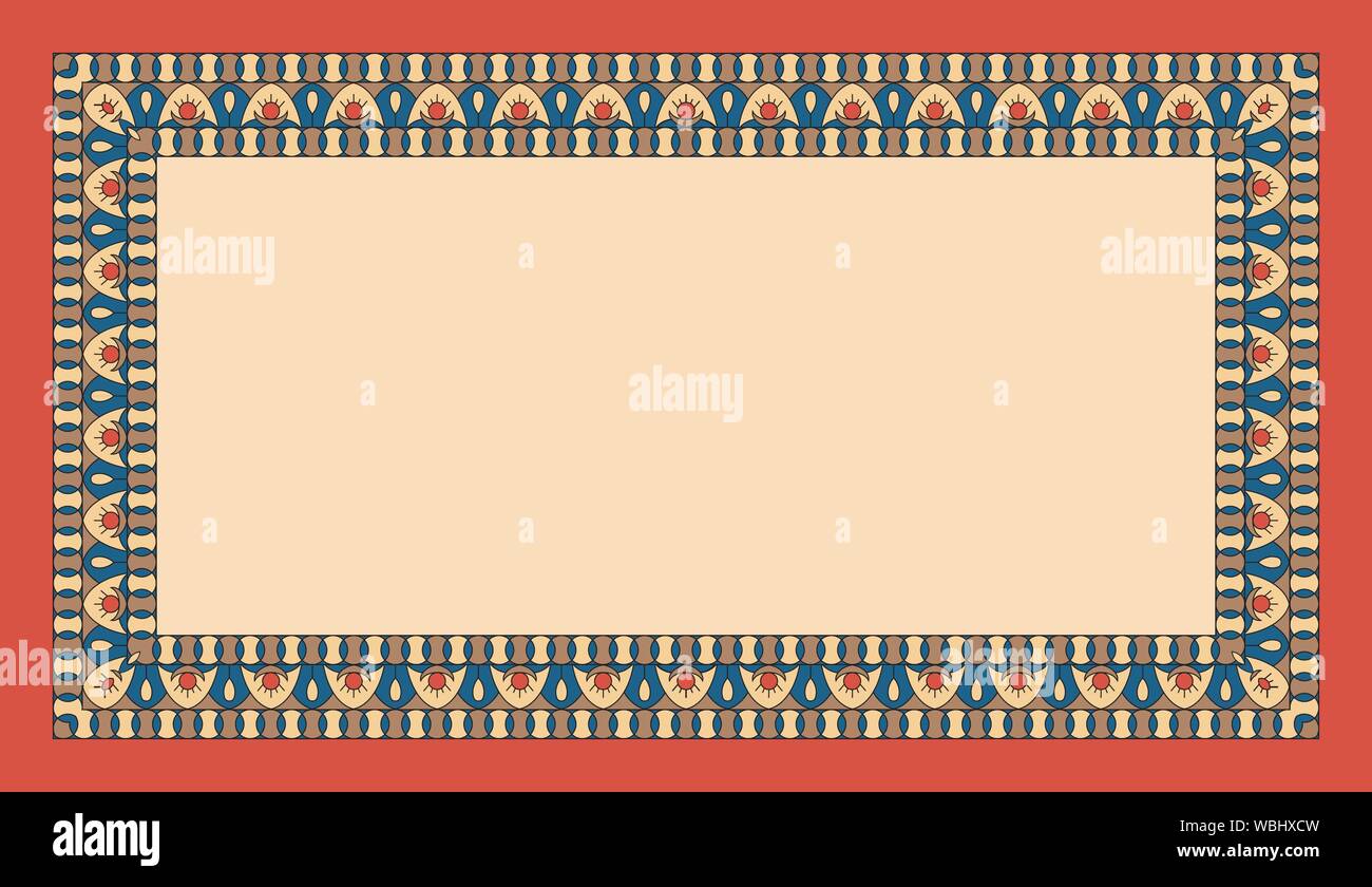 Ethnic frame hi-res stock photography and images - Alamy