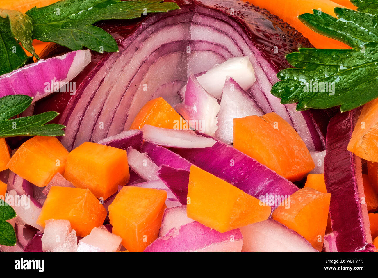 Stewed vegetables carrots green hi-res stock photography and images - Alamy