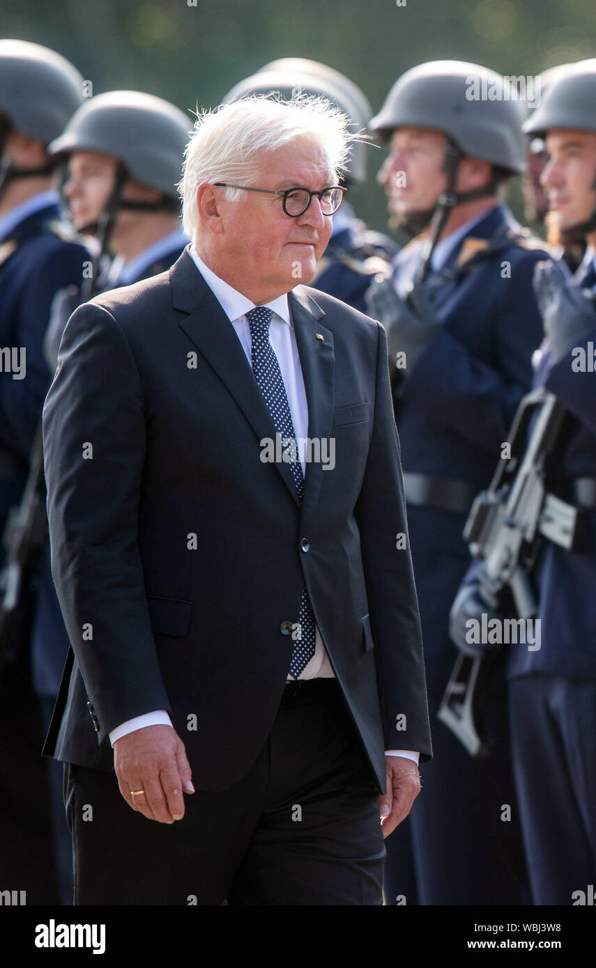 Cammin, Germany. 27th Aug, 2019. Federal President Frank-Walter ...