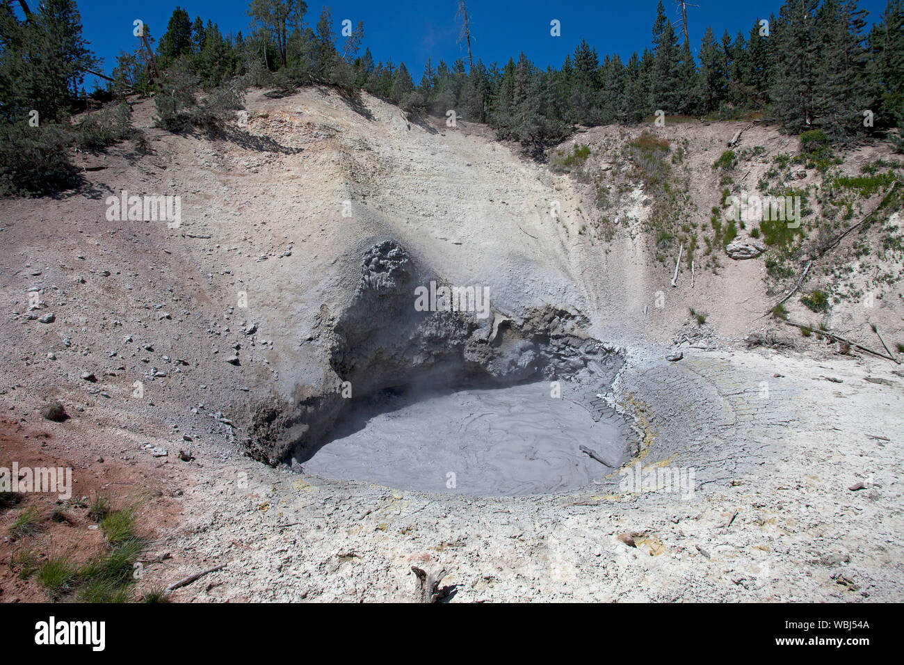 Mud Volcano Mud Volcano Area Hayden Valley Yellowstone National Park ...