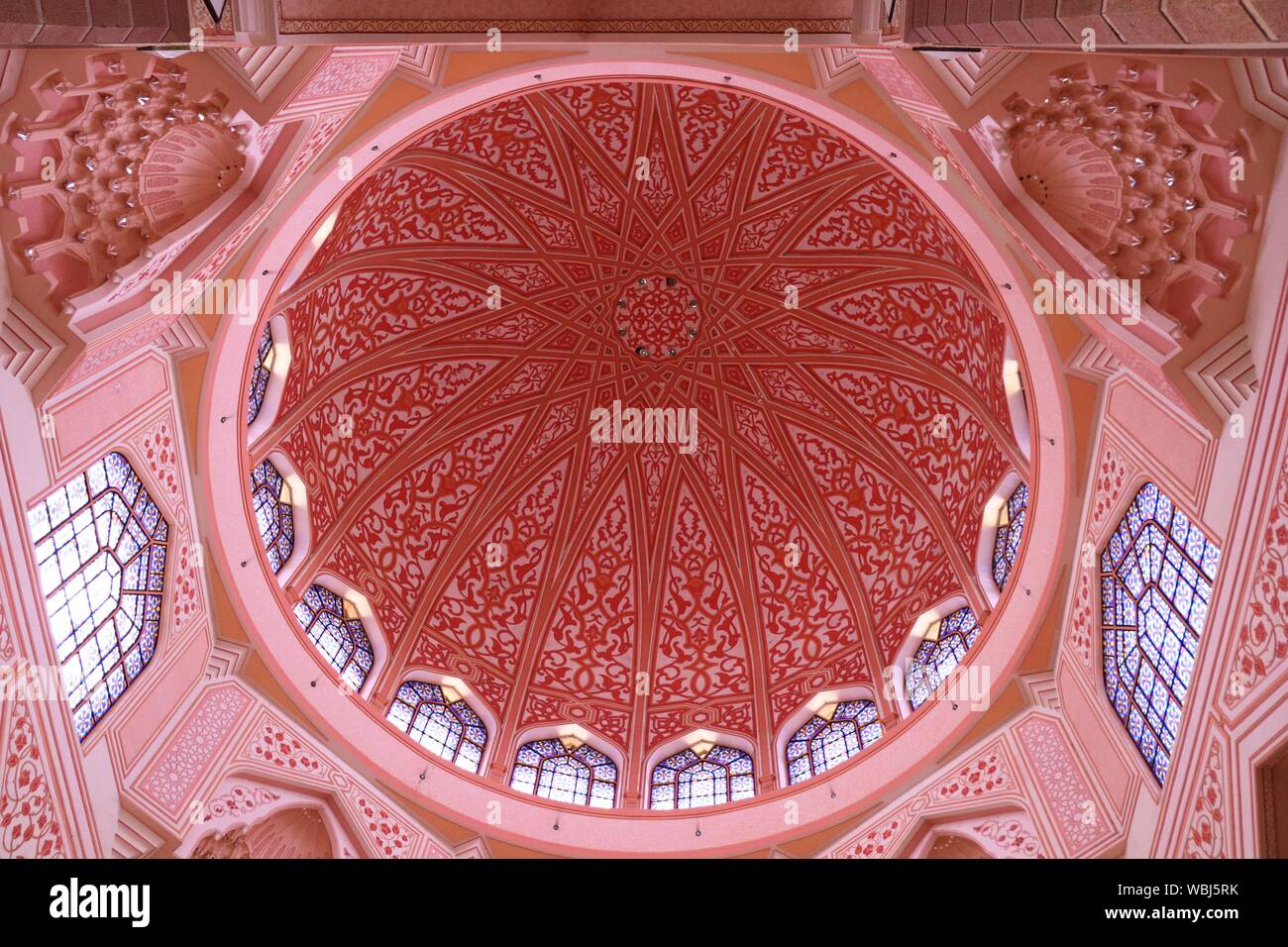 Outside the Malaysian Grand Mosque Stock Photo - Alamy