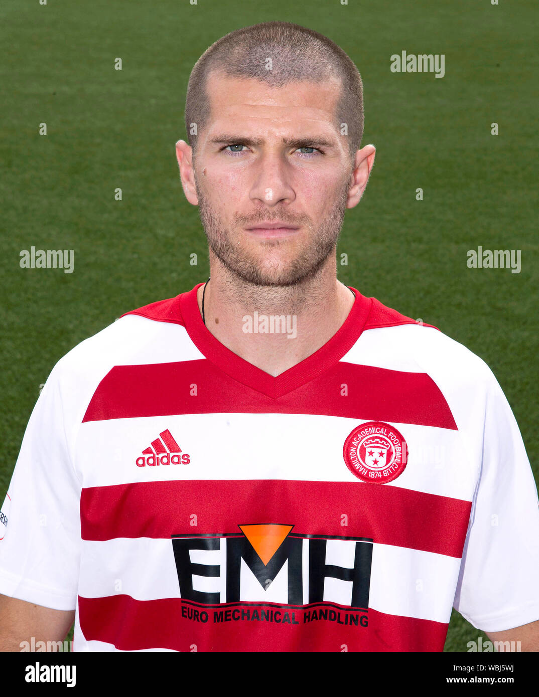 Hamilton Academical's Alex Gogic Stock Photo - Alamy