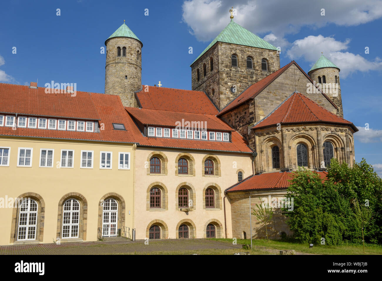 St Michael's church at Hildesheim on Germany, UNESCO World Heritage ...