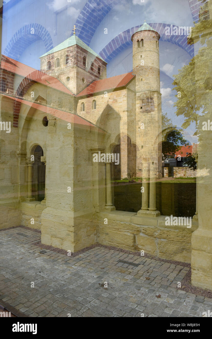 St Michael's church at Hildesheim on Germany, UNESCO World Heritage ...