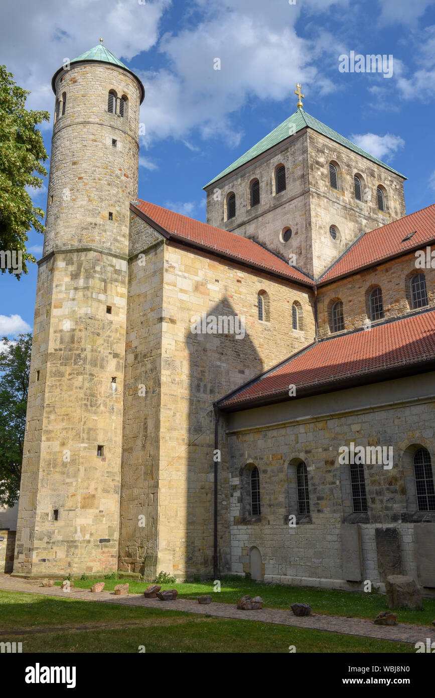 St Michael's church at Hildesheim on Germany, UNESCO World Heritage ...