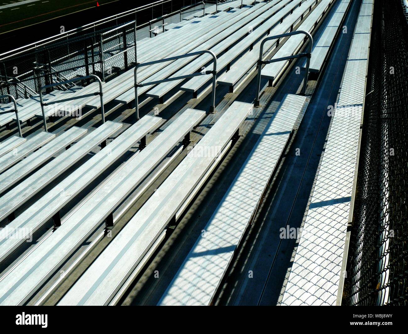 Sports fence and bench hi-res stock photography and images - Alamy