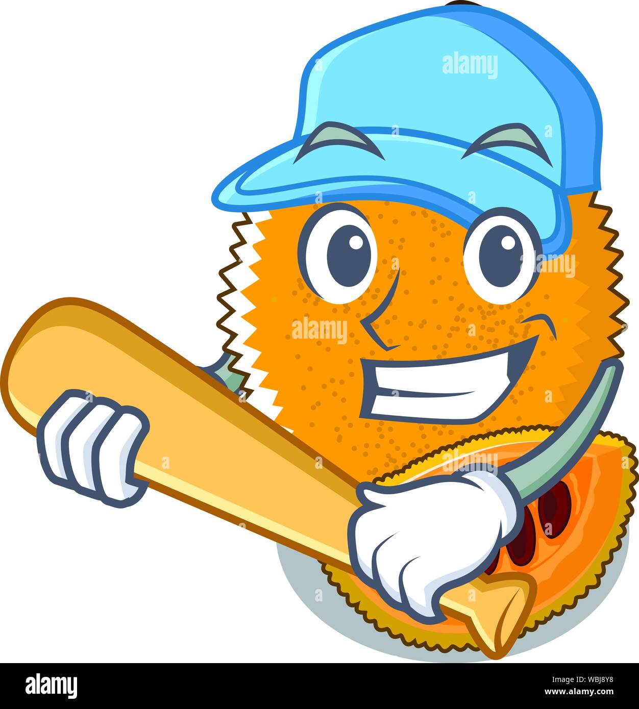 Playing baseball gac fruit in a cartoon fridge Stock Vector Image & Art ...