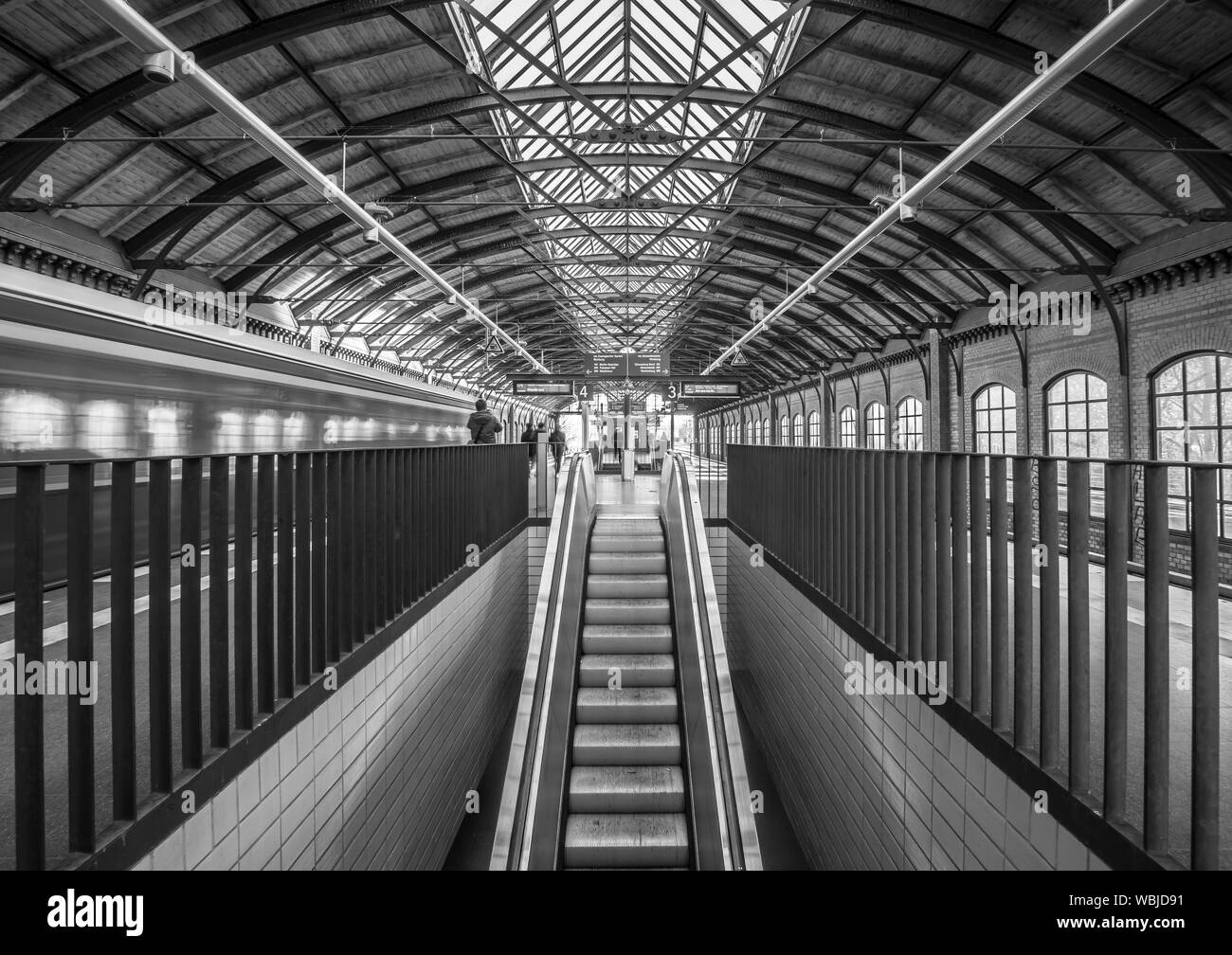 Station railings hi-res stock photography and images - Alamy