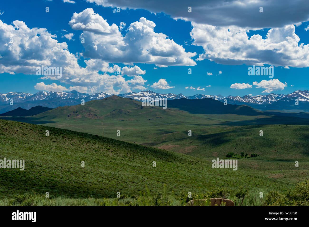 California Sierra Nevada Mountain Range Stock Photo - Alamy