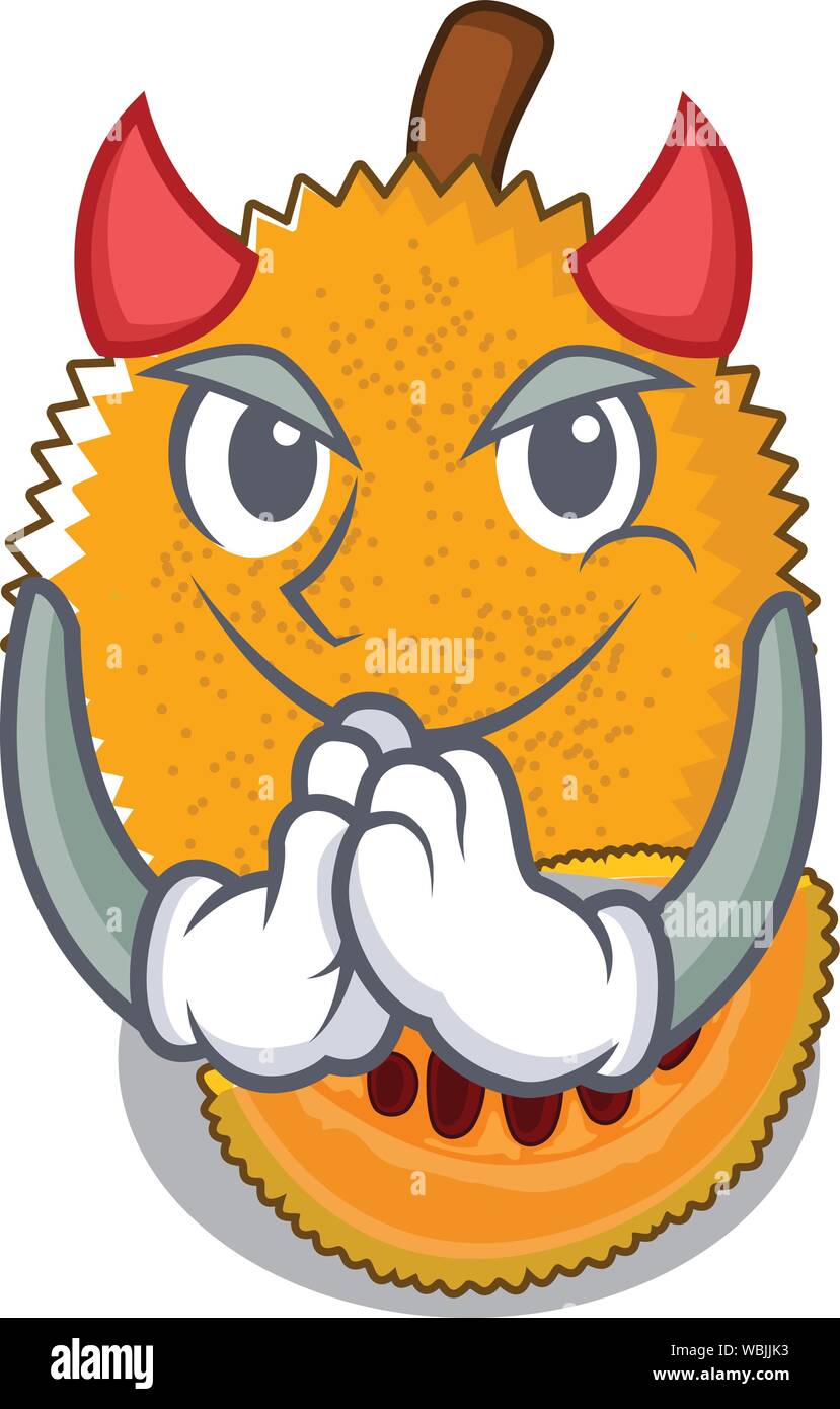 Devil gac fruit isolated in the cartoon Stock Vector Image & Art - Alamy