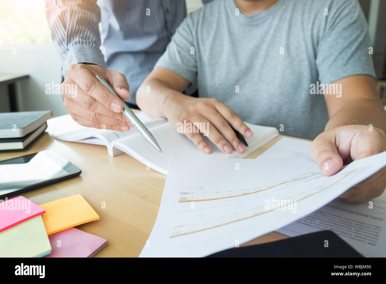 Studying table hi-res stock photography and images - Alamy
