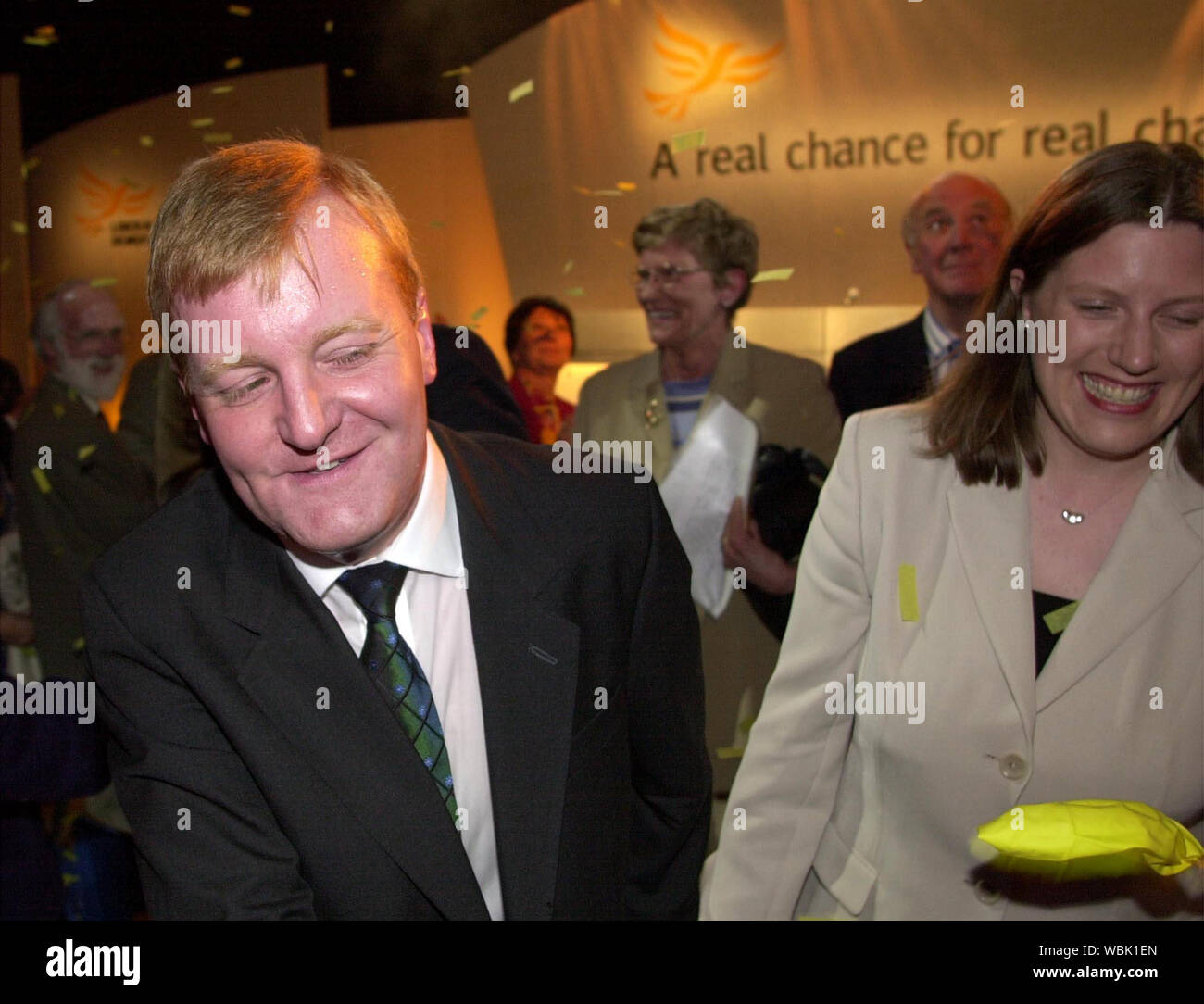Libdem Party Rally at Meadowbank, Edinburgh tonight ( Tuesday 29/5/01 ...