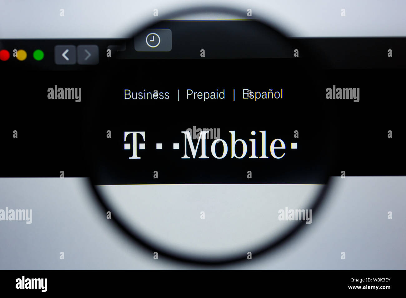 T mobile logo hi-res stock photography and images - Alamy