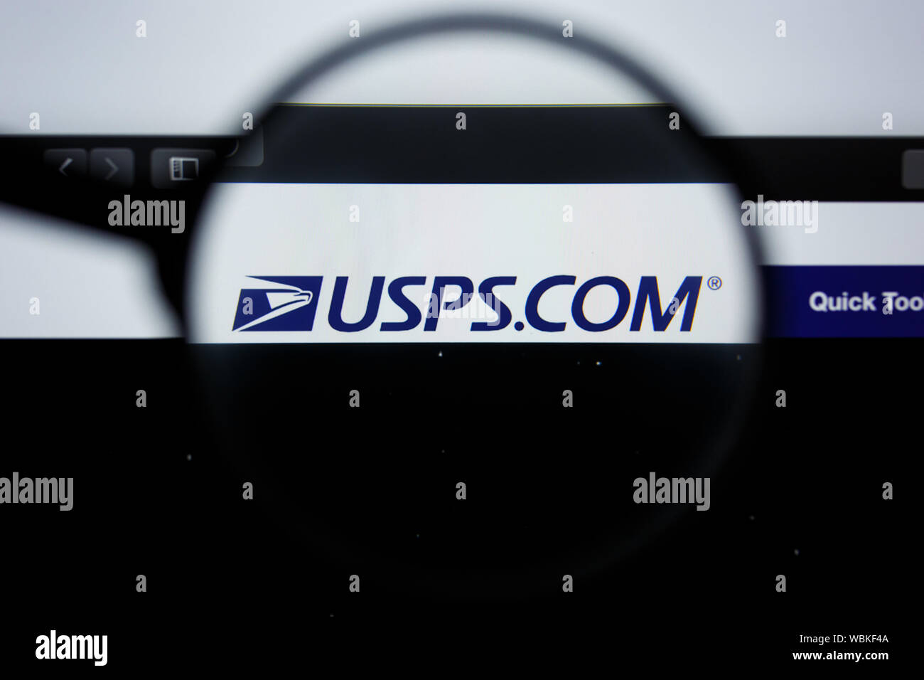 Usps logo hi-res stock photography and images - Alamy