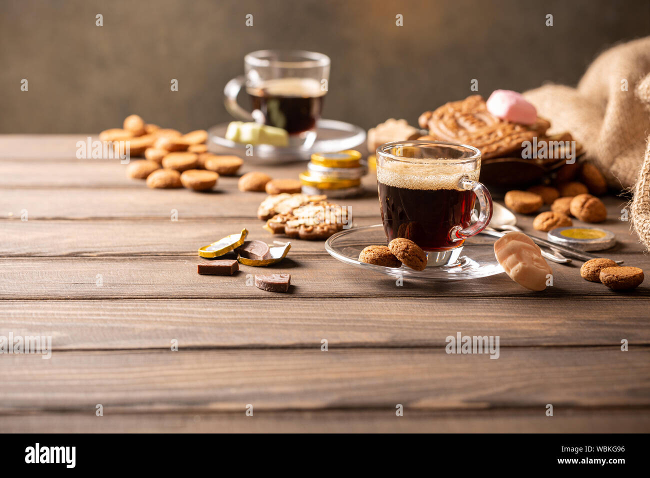 Dutch holiday Sinterklaas festive breakfast Stock Photo - Alamy