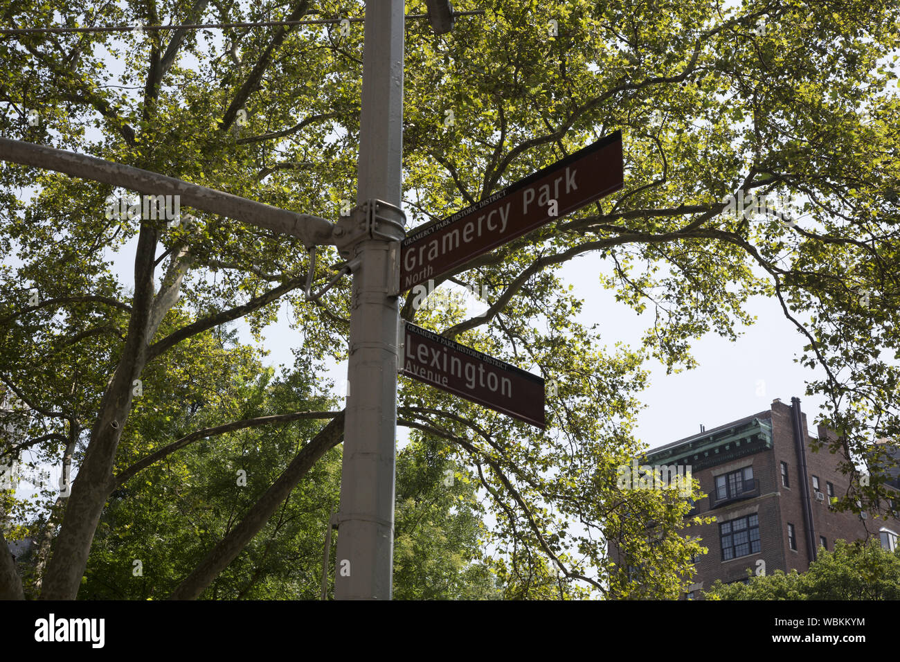 Lexington avenue street sign manhattan hi-res stock photography and ...