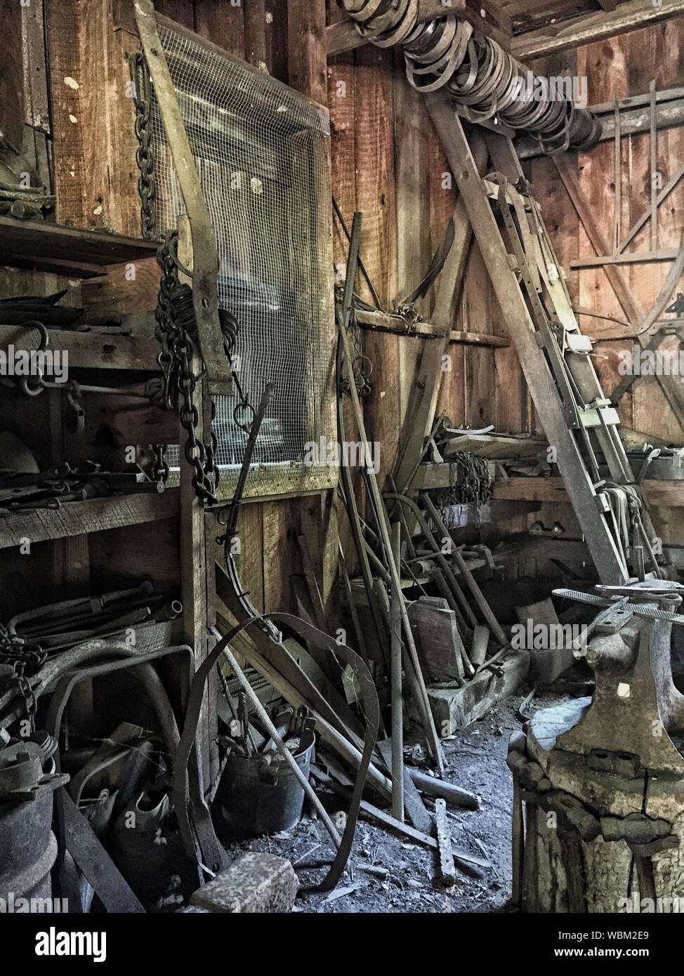 Abandoned Tools High Resolution Stock Photography and Images - Alamy
