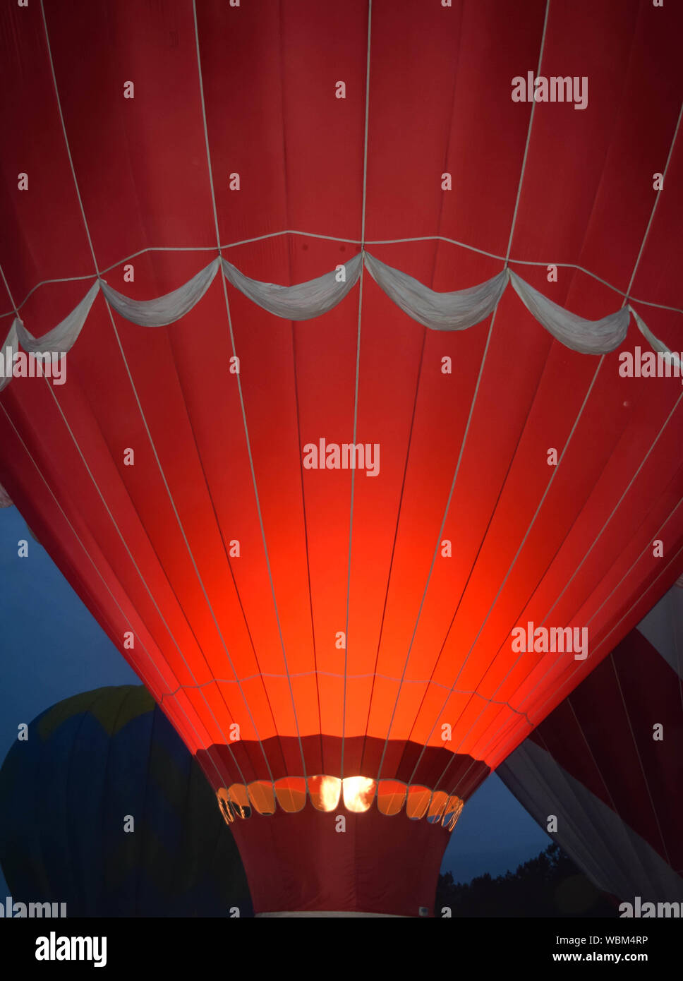 Balloon at dusk hi-res stock photography and images - Alamy