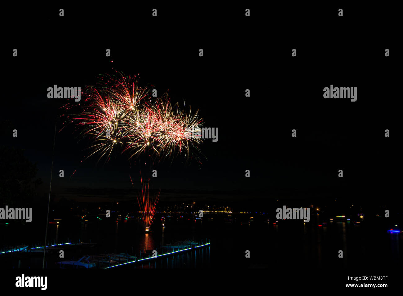 Crackers Firework Sky Night High Resolution Stock Photography and ...