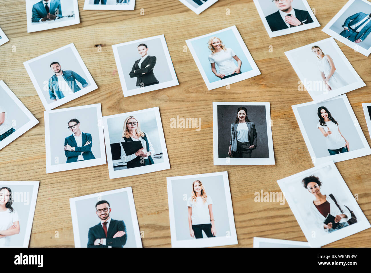 Employees pose hi-res stock photography and images - Alamy