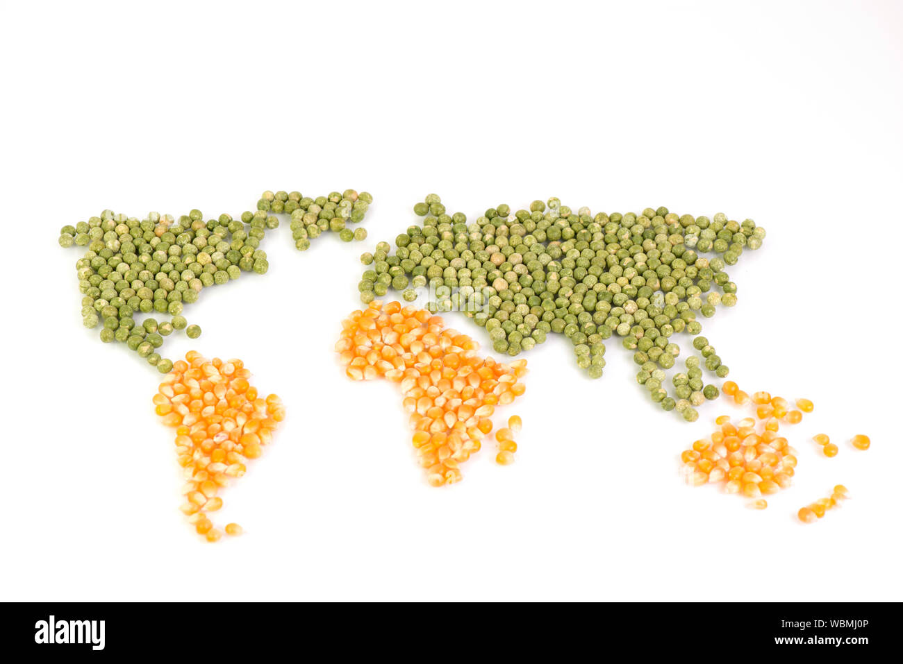 Orange world map hi-res stock photography and images - Alamy